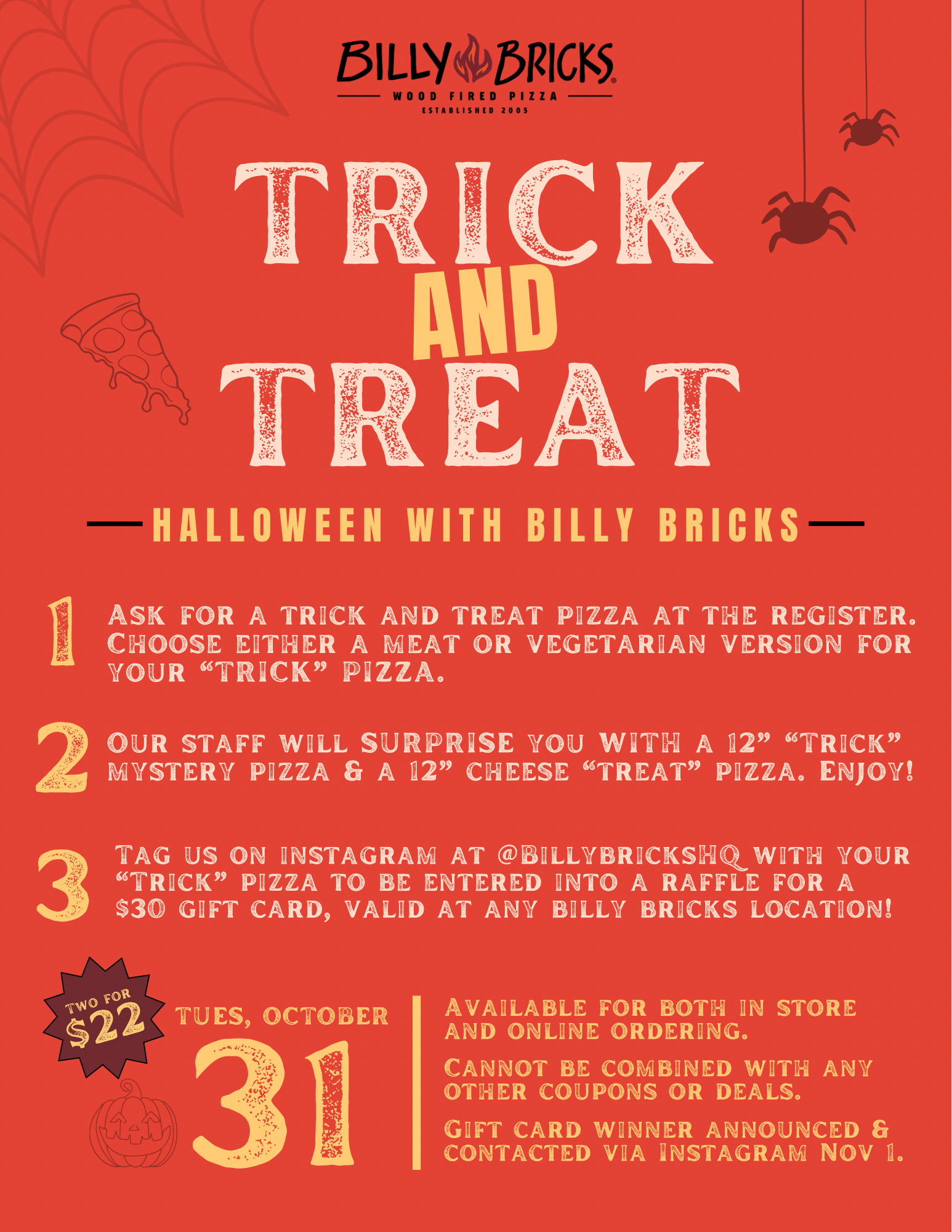 TRICK AND TREAT: HALLOWEEN WITH BILLY BRICKS! | BILLY BRICKS HQ